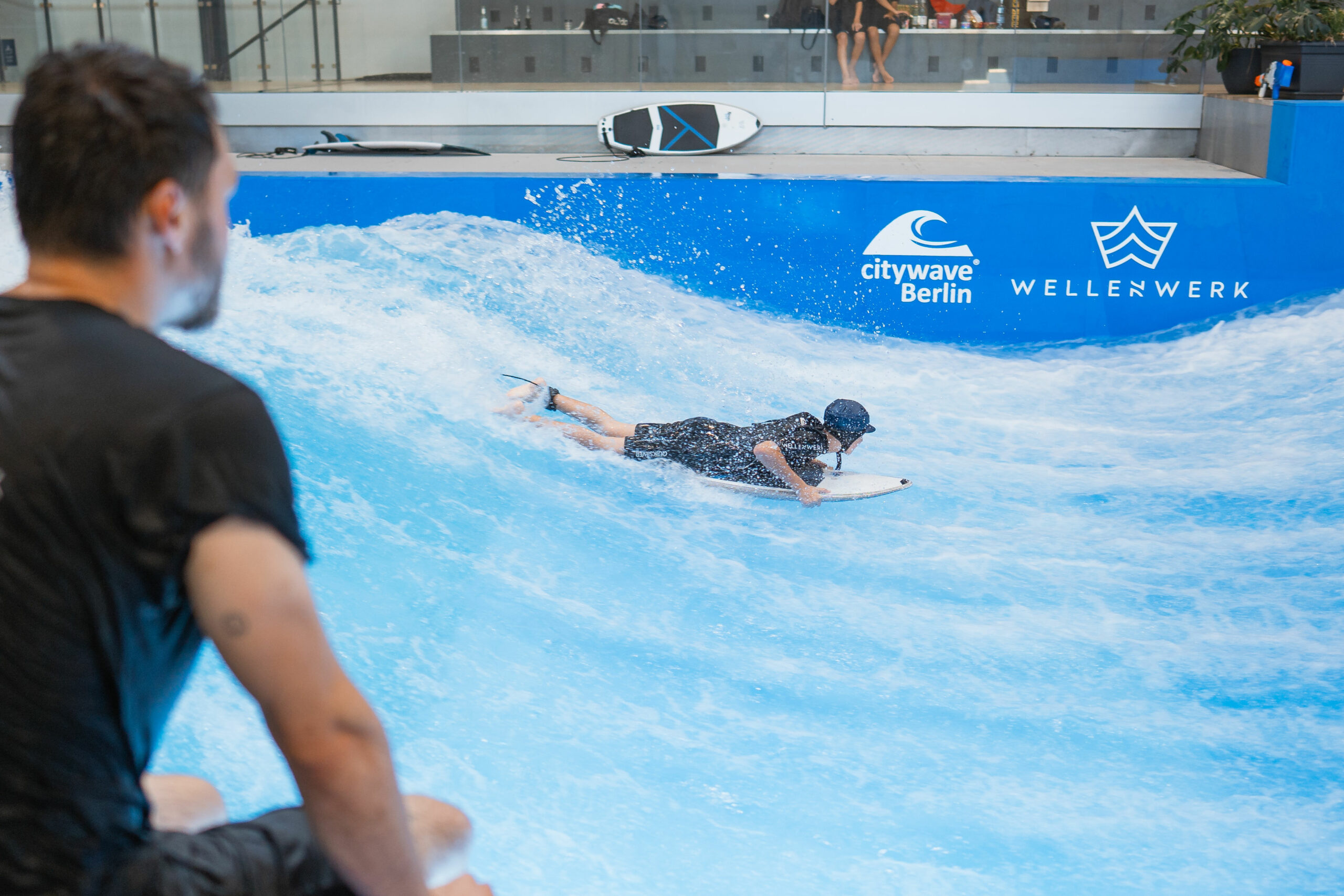 Our artificial wave I Berlins first constant indoor surfwave